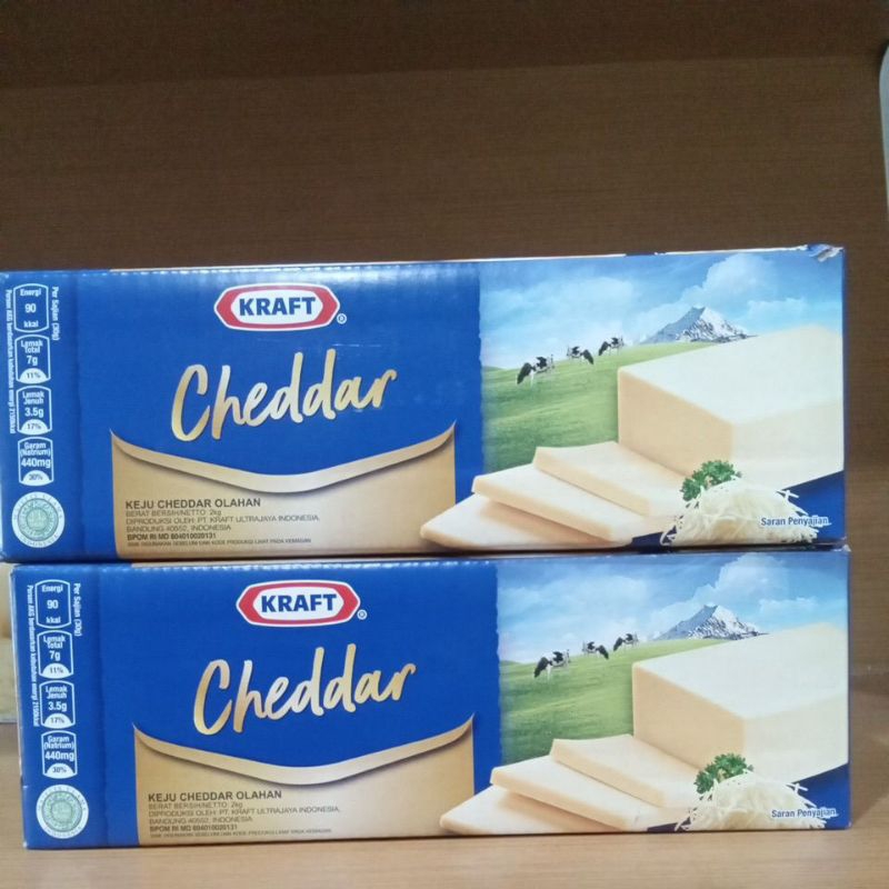 Jual KEJU CHEDDAR KRAFT 2 KG | Shopee Indonesia