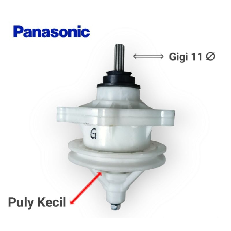 Jual GEARBOX Mesin cuci 2 Tabung Panasonic | 7 - 10 Kg | NA-97C1 NA ...