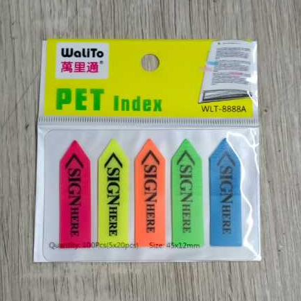 Jual stiky note index sign here | Shopee Indonesia