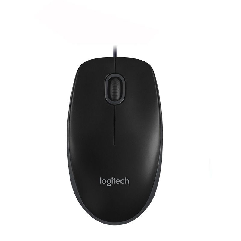Jual Mouse Logitech B100 Optical Cable | Shopee Indonesia