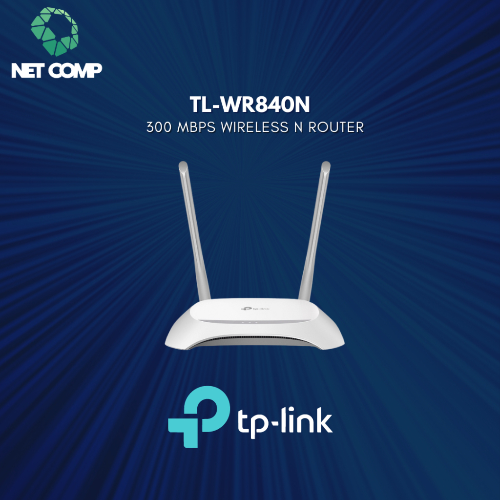 Jual TP-LINK TL-WR840N 300Mbps Wireless N Router Wifi TPLINK | Shopee ...