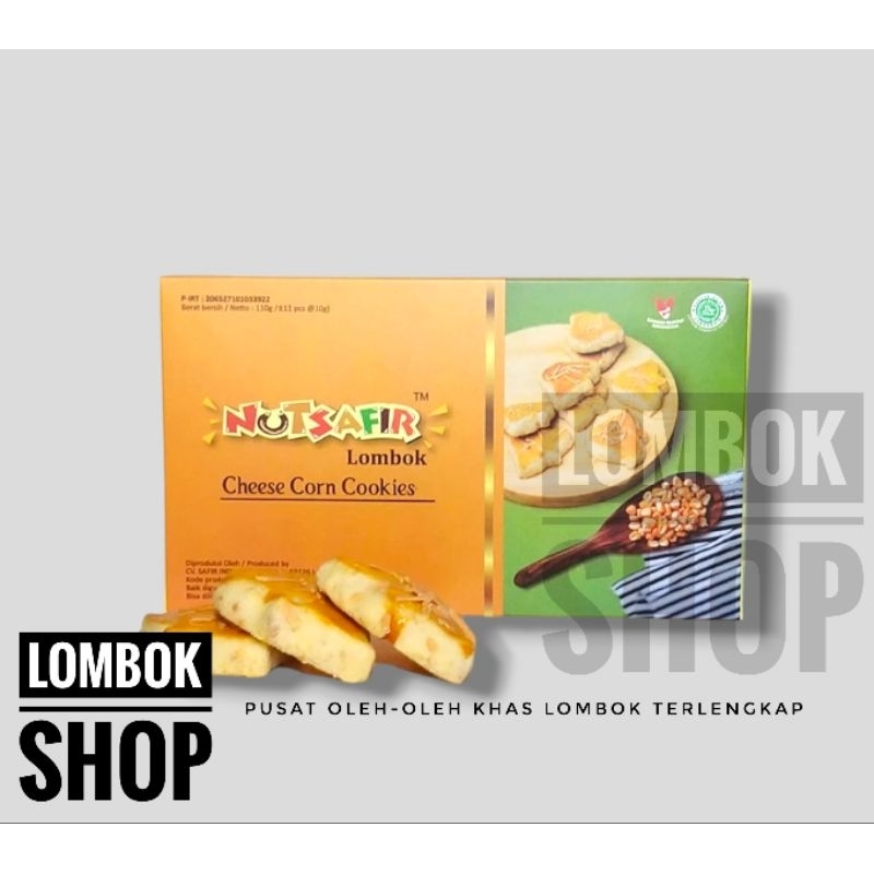 Jual Kue Jagung Nutsafir Cookies Khas Lombok | Shopee Indonesia