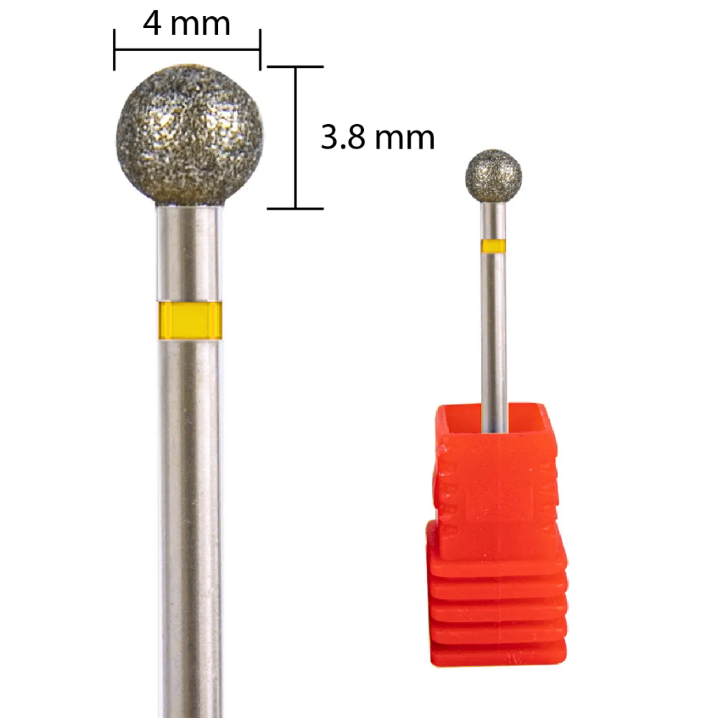 Jual Diamond Flame Bits Ball Bits Frustum Bits Nail Art Drill Bits ...