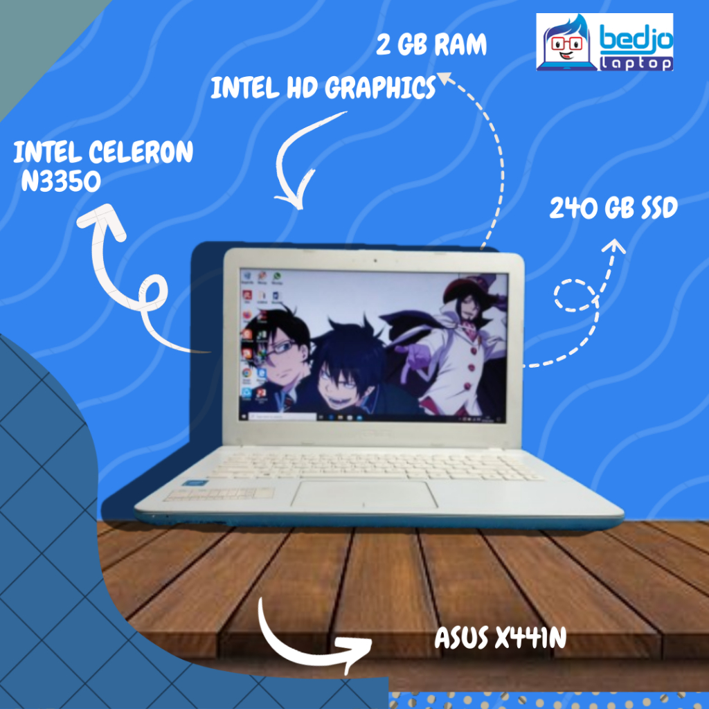Jual ASUS X441N, INTEL CELERON N3350, Laptop Asus Vivobook, Laptop Asus ...