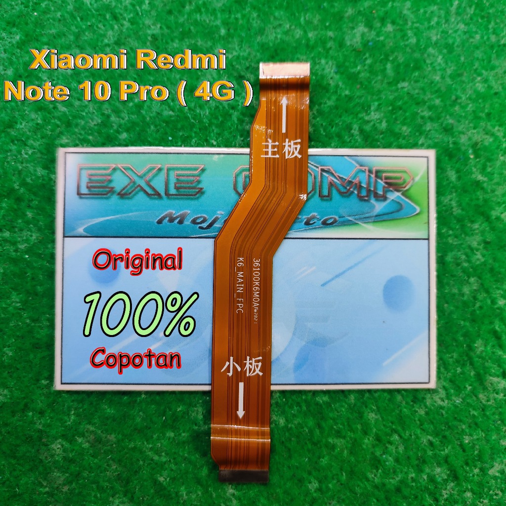Jual Xiaomi Redmi Note 10 Pro (4G) Fleksibel penghubung mesin / flexible board UI ori copotan ...
