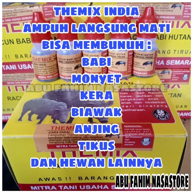 Jual ART Y35K THEMIX RACUN BABI HUTAN BOTOL HARGA PERBOTOLRACUN MONYET ...