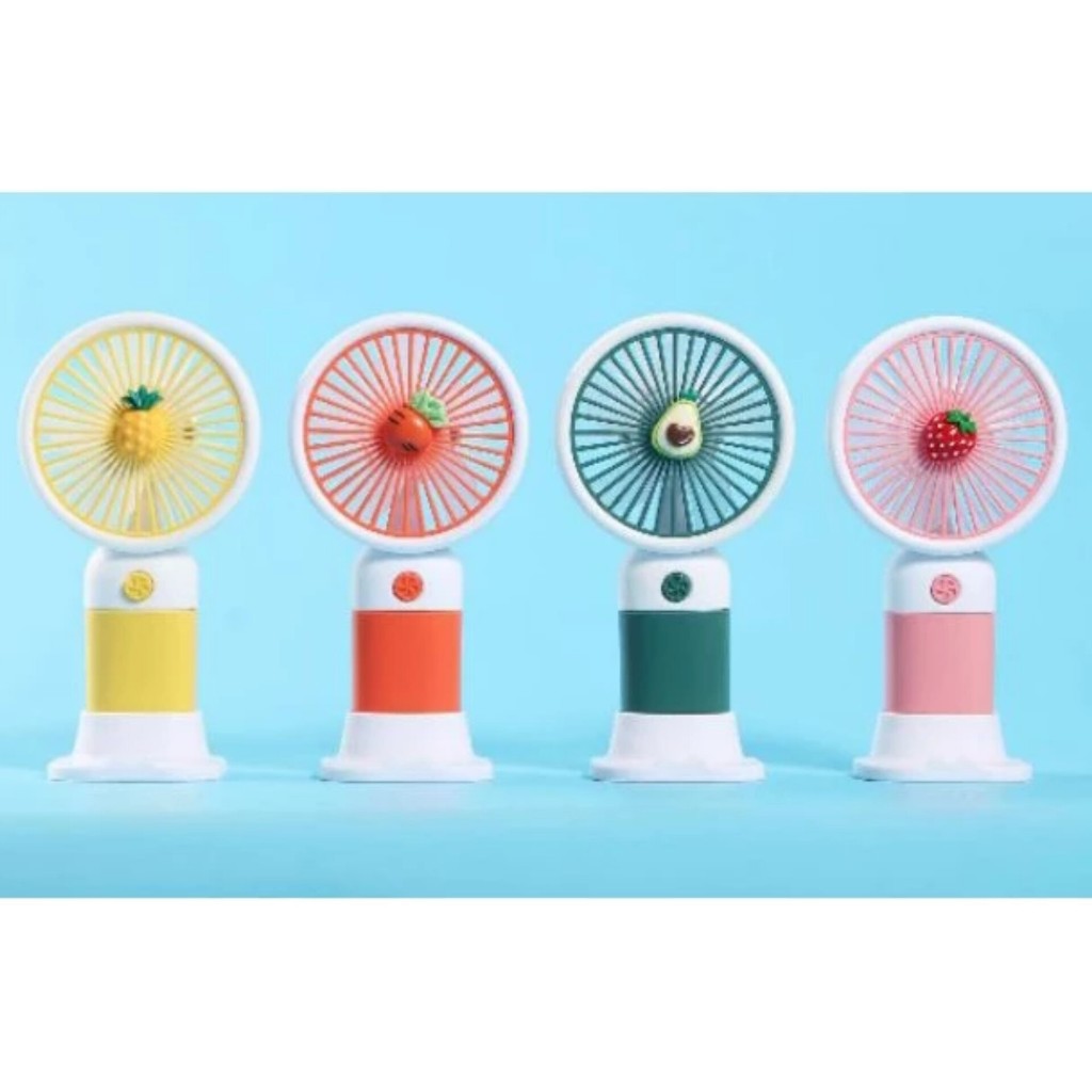 Jual 「Skylo🇲🇨」Kipas Genggam Mini Portable Motif Buang Bunga Cute Fan ...