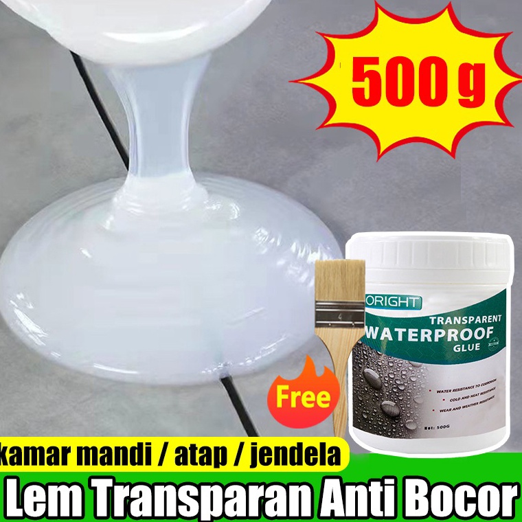Jual Lem Transparan Anti Bocor 5g Rembes Krembes Air Penambal Perekat ...