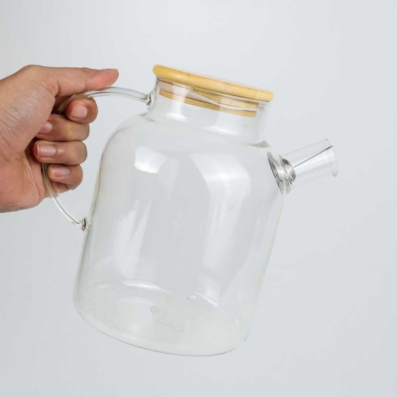 Jual [COD]Botol Minyak Kaca 1000 mL Botol Kaca Transparan Botol Sirup ...