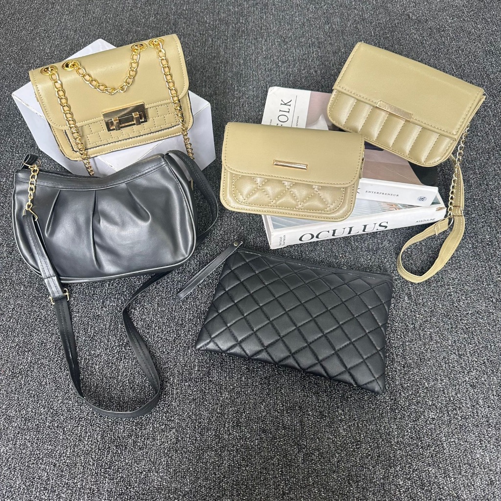 Jual Bundling 5 tas(Julia+Ivana+Savara+Tasya+indira)atau(Marvel+Savara+Ivana+Gw+indira) | Shopee ...