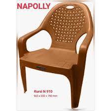 Jual Kursi Sandaran Napolly 910 / Kursi Plastik / Kursi Santai | Shopee ...