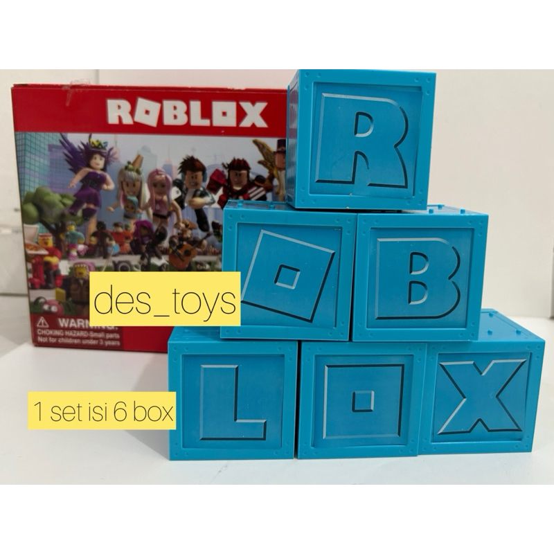 Jual NEW!! MAINAN ANAK ROBLOX ACTION FIGURE SET MYSTERY BOX SURPRISE ...