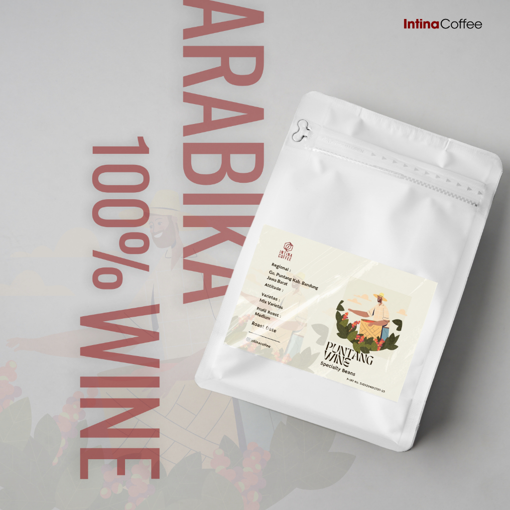 Jual Kopi Biji/Bubuk Arabika 100 gram 100% Arabica Wine Puntang ...
