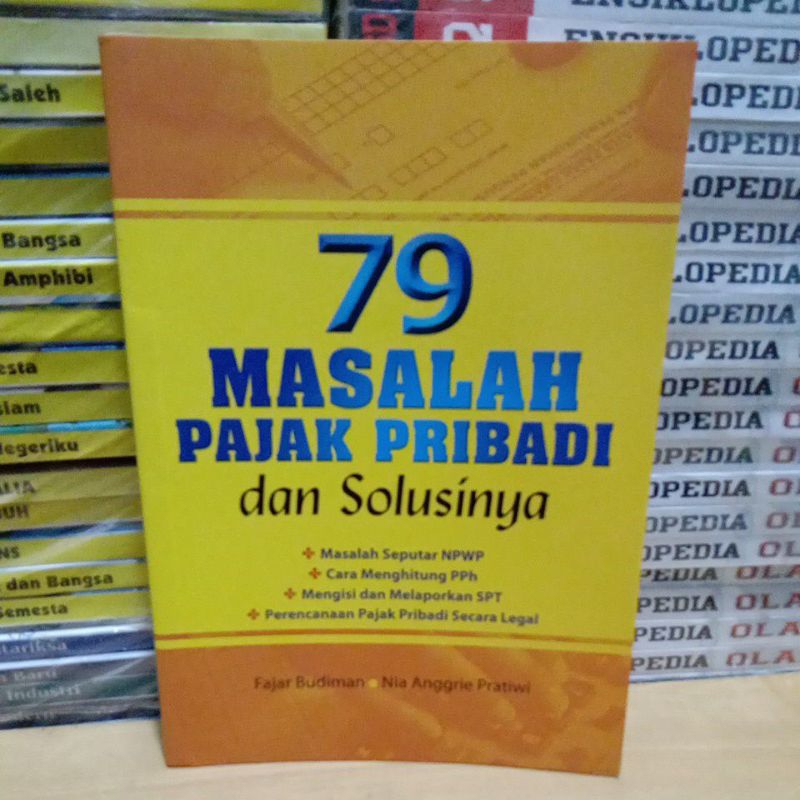 Jual Buku Original 79 MASALAH PAJAK PRIBADI dan SOLUSINYA Raih Asa ...