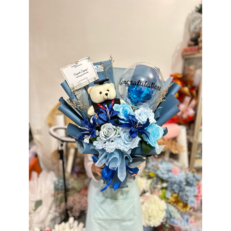 Jual Buket Graduation Lolita / Buket Wisuda / Bouquet Wisuda | Shopee ...