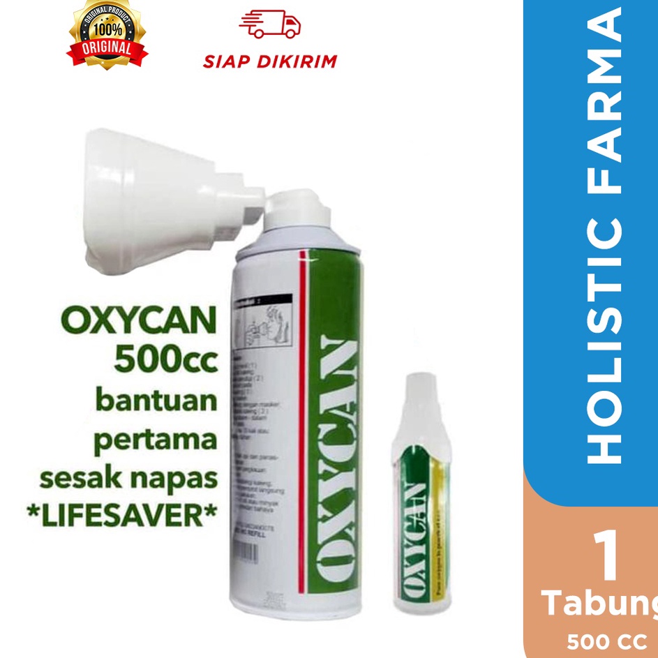 Jual HJ6 Oxycan Green Kaleng Tabung Oksigen Portable 5 CC | Shopee Indonesia
