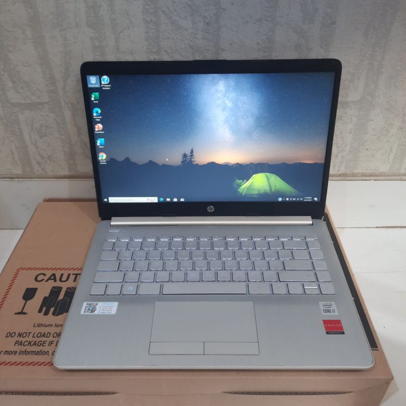Jual Laptop HP 14s-cf2503TX intel Core i7 - 10510U Ram 8Gb SSD 256Gb ...