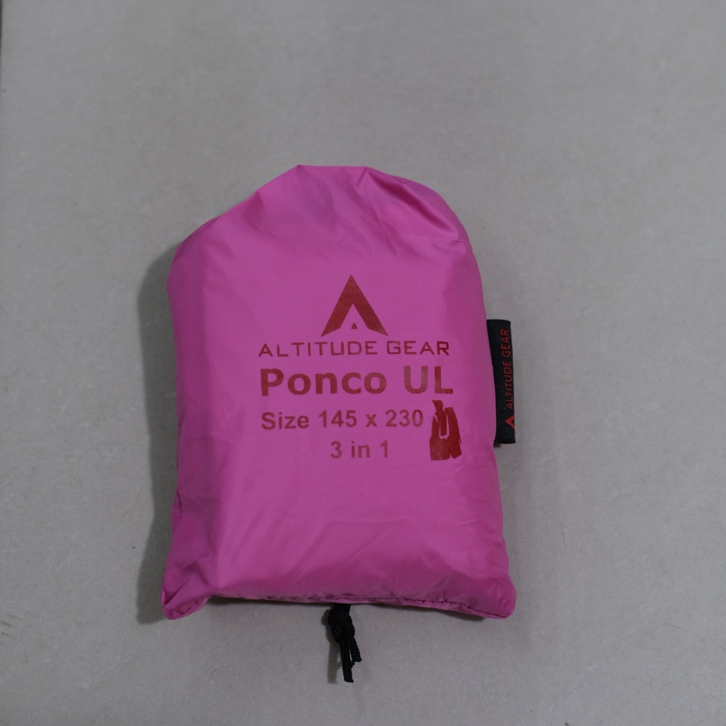Jual Jas Hujan Poncho Ultralight 3in1 anti tembus Altitude gear 145cm x ...