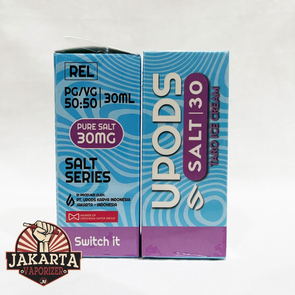 Jual [SALT] UPODS TARO ICE CREAM SALTNIC 30ML 30MG BY UPODS | Shopee ...