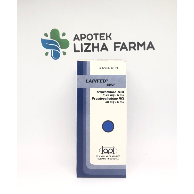 Jual LAPIFED SYRUP 60ml | Shopee Indonesia