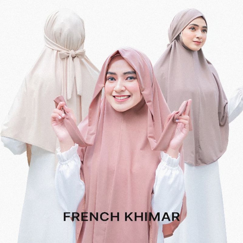 Jual Gea-Bergo Khimar Tali Instan French Malay/Khimar French Jersey Premium/Daily Hijab Bergo ...