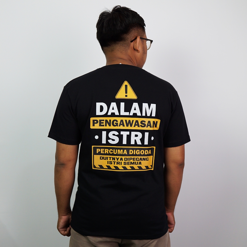 Jual Desain Kaos Keren - Kaos Kata Pasangan DPI Duit Dipegang Istri ...