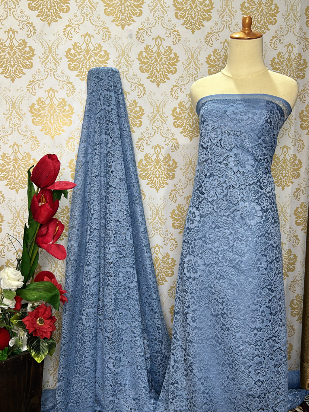 Jual KAIN BRUKAT BROKAT METERAN BAHAN BROKAT KEBAYA BAHAN BROKAT KAIN ...