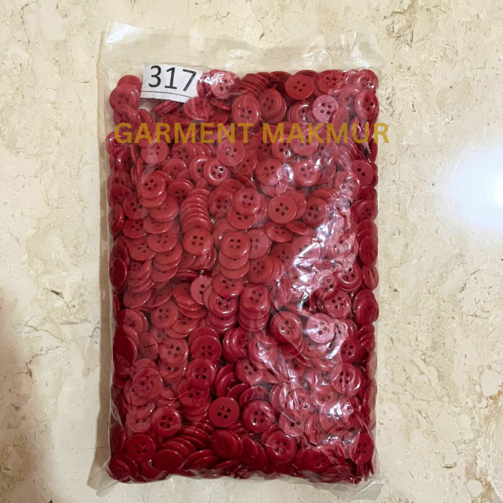 Jual Kancing Dinas Lubang 4 (22L) | Kancing Kemeja Dinas Safari Lubang ...