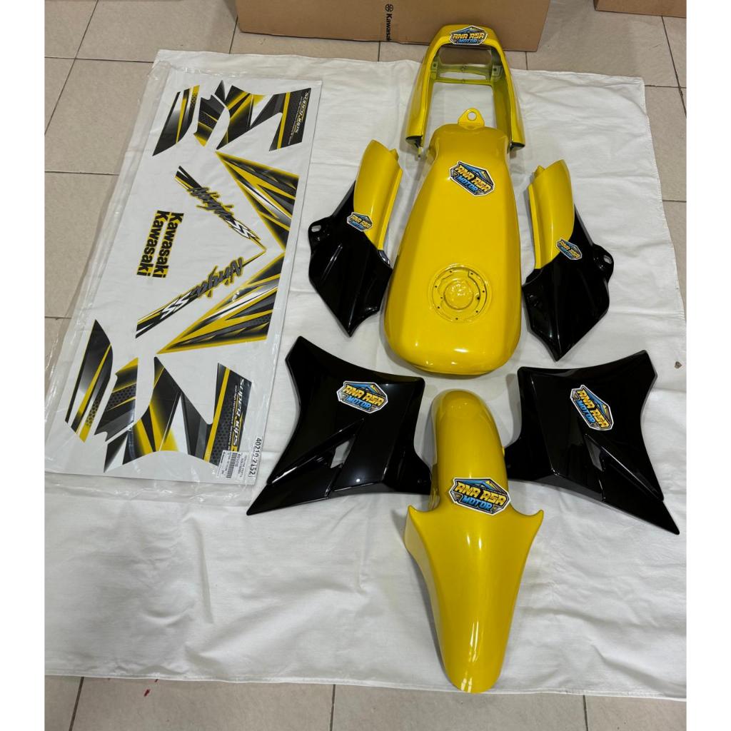 Jual Body Fullset Dan Tangki Kuning Kawasaki Ninja R SS Original - 34L ...