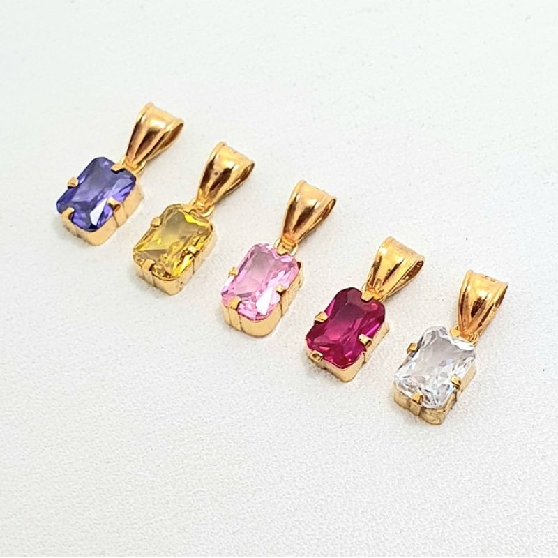 Jual Liontin Emas Muda Mata Kotak 1/2 Gram | Shopee Indonesia