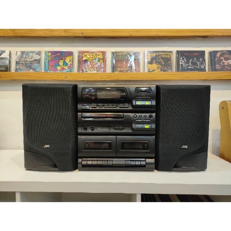 Jual Radio tape JVC HX-5 / boombox radio tape compo | Shopee Indonesia