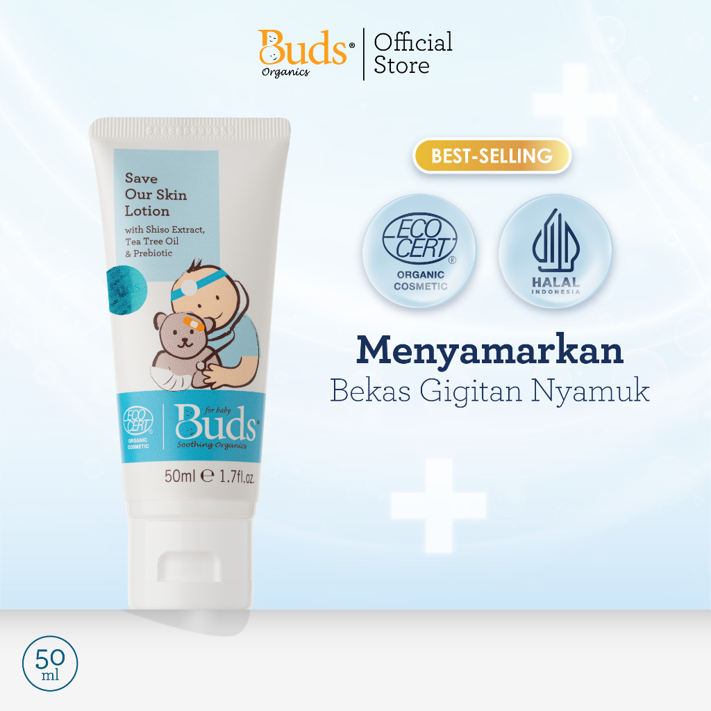 Jual Buds Organics Save Our Skin Lotion Soothing - Krim Perawatan ...