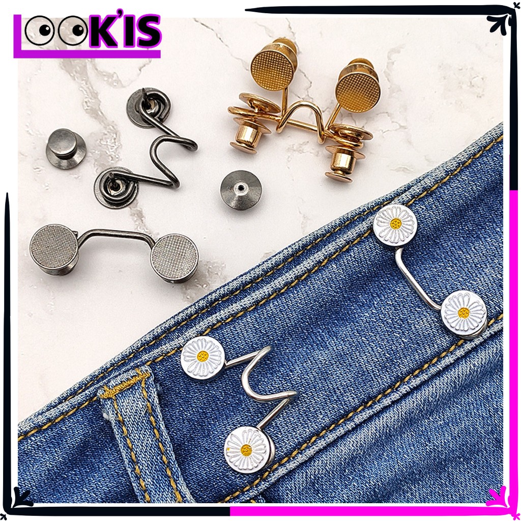 Jual LOOK'IS Kancing Celana Jeans Model Bisa Dilepas Kancing Jeans ...