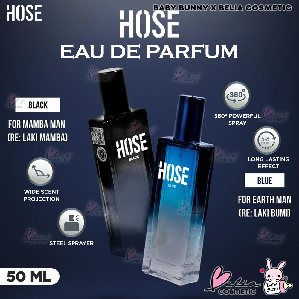 Jual BELIA HOSE Eau de Parfum 50 ML | Woody with Hint of Sweet Black ...