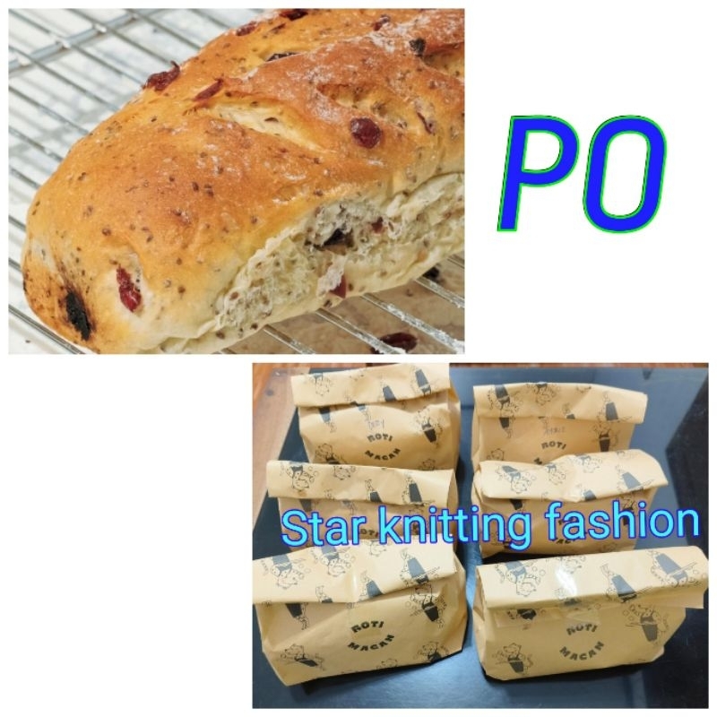 Jual roti macan viral artisan original bandung cranberry cheese double ...