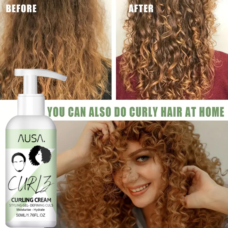 Jual Gel Rambut Keriting Perawatan Rambut Keriting curl cream Elastin ...