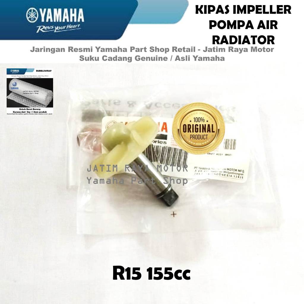 Jual Kipas Impeller Water Pump Pompa Air Radiator R15 V3 Asli Ori ...