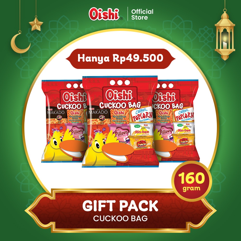 Jual Oishi Gift Pack - Multipack 3pcs | Shopee Indonesia