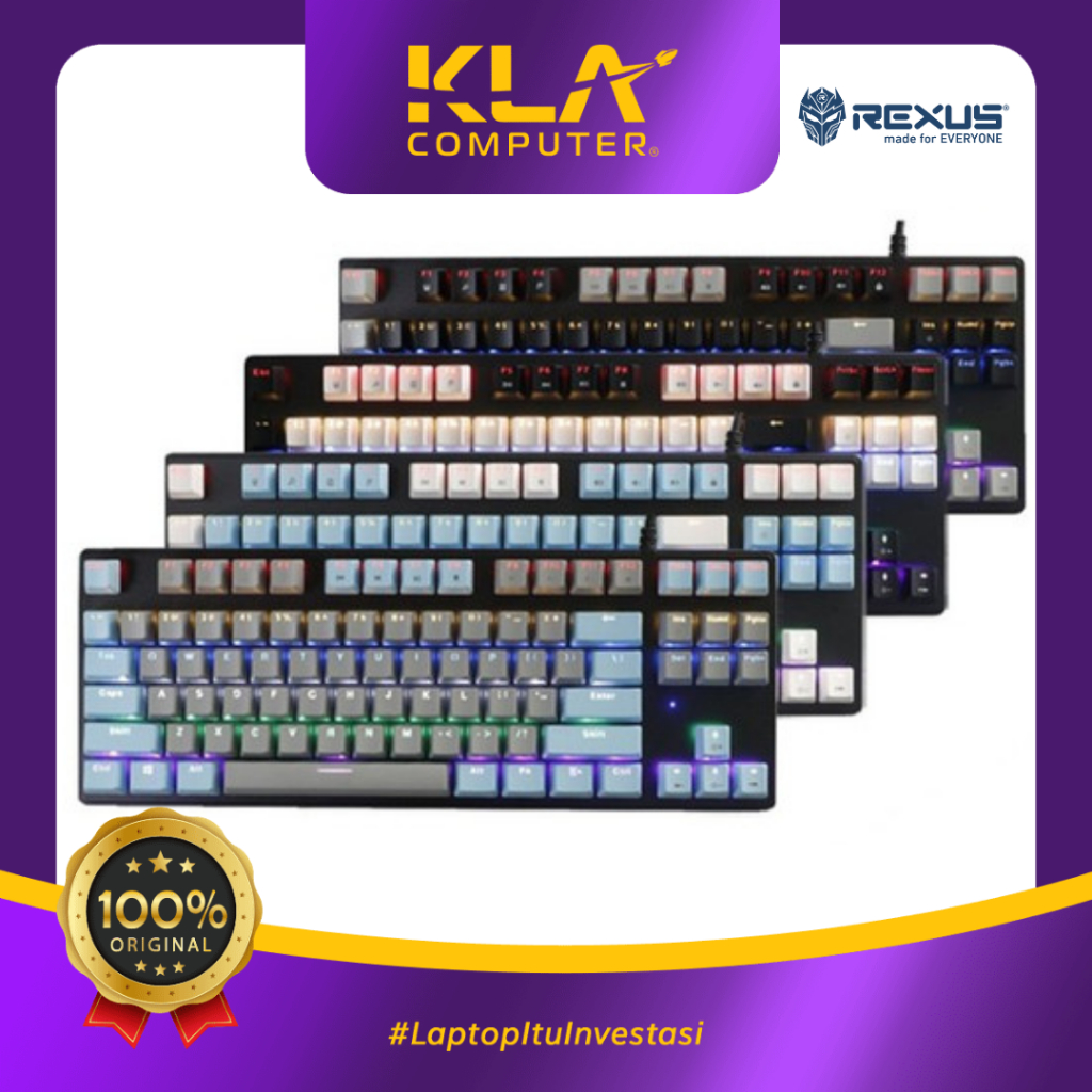 Jual Rexus Legionare MX5.2 Finale TKL Mechanical Gaming Keyboard ...