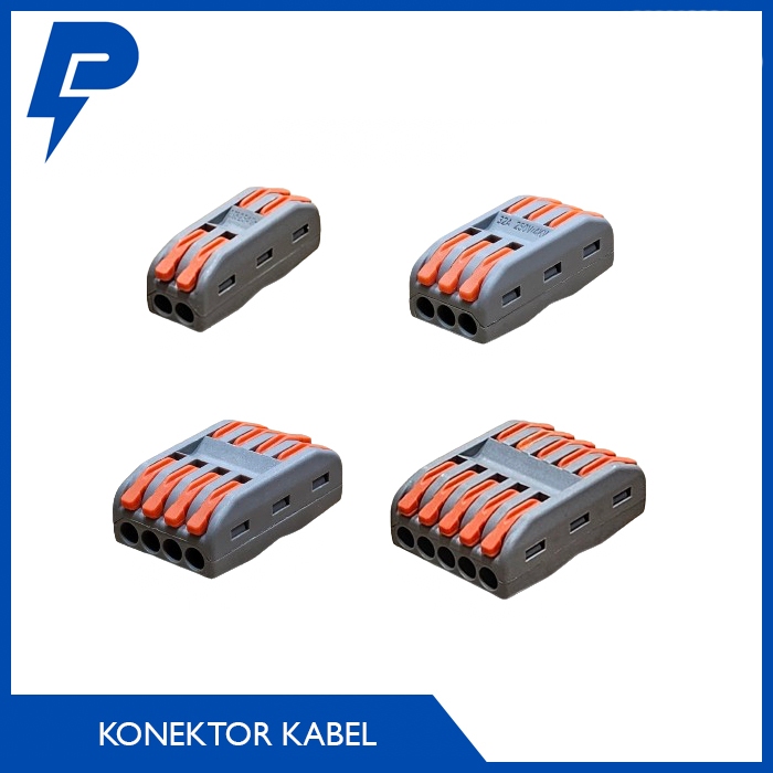 Jual Konektor Kabel Wago PCT-2-2/3/4/5 Pin Terminal WIre Connector | Shopee Indonesia
