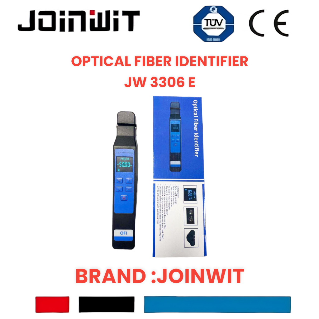 Jual OFI Joinwit JW3306E Optical Fiber Indentifier OFI 3in1 Fiber Optic ...