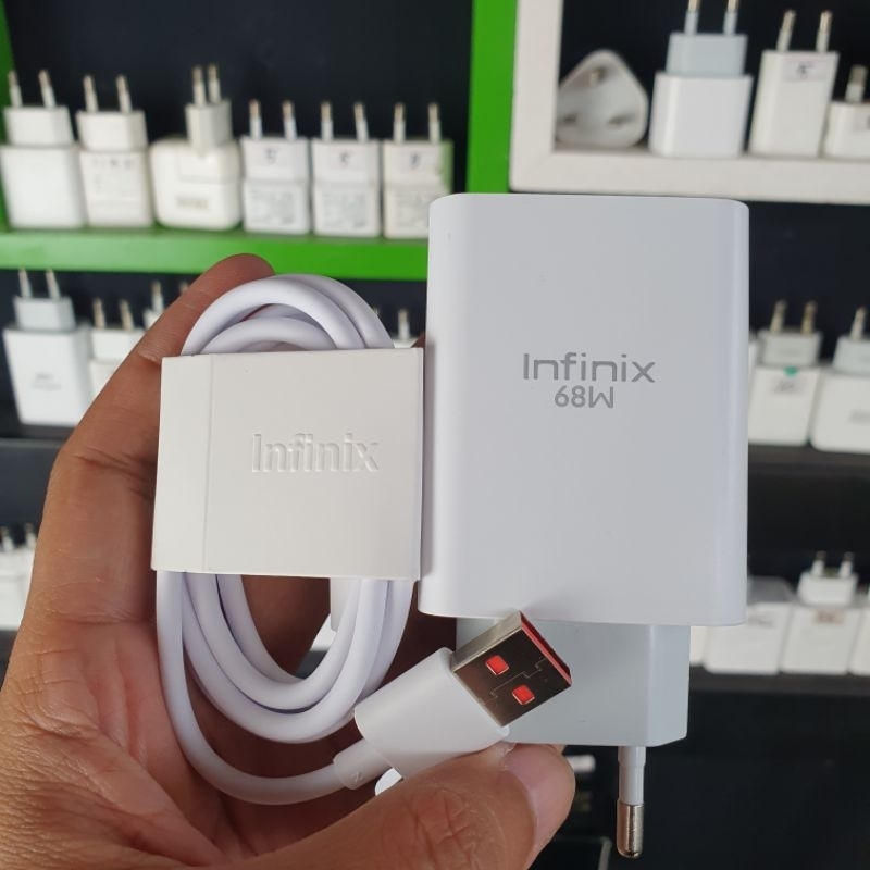 Jual Charger infinix 68watt Fast Charging Original 99% ( Baru ...