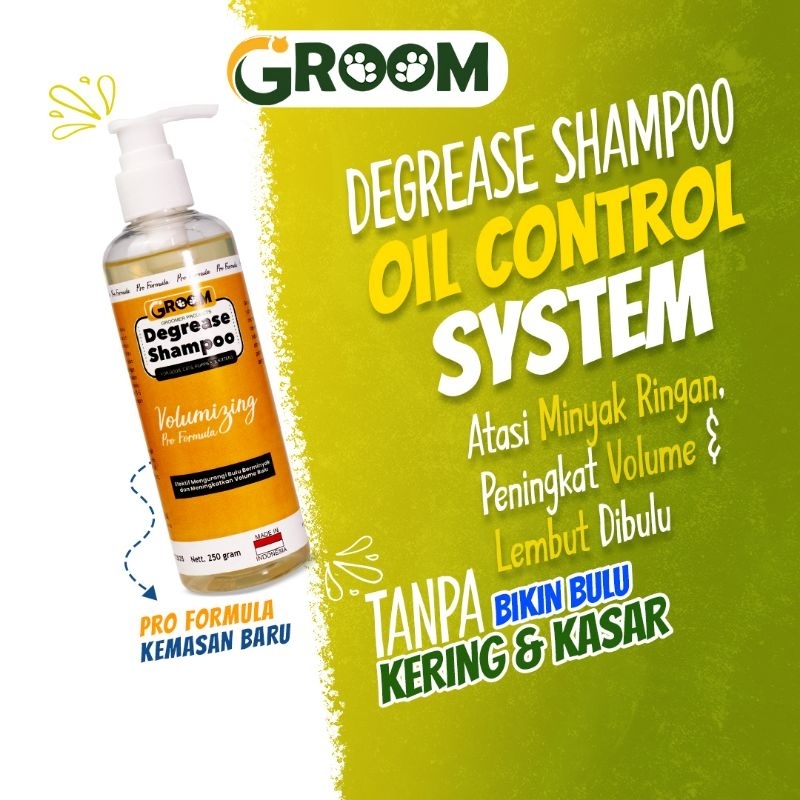 Jual Groom Degreaser Kucing Degrease Shampoo 250 ml | Shopee Indonesia