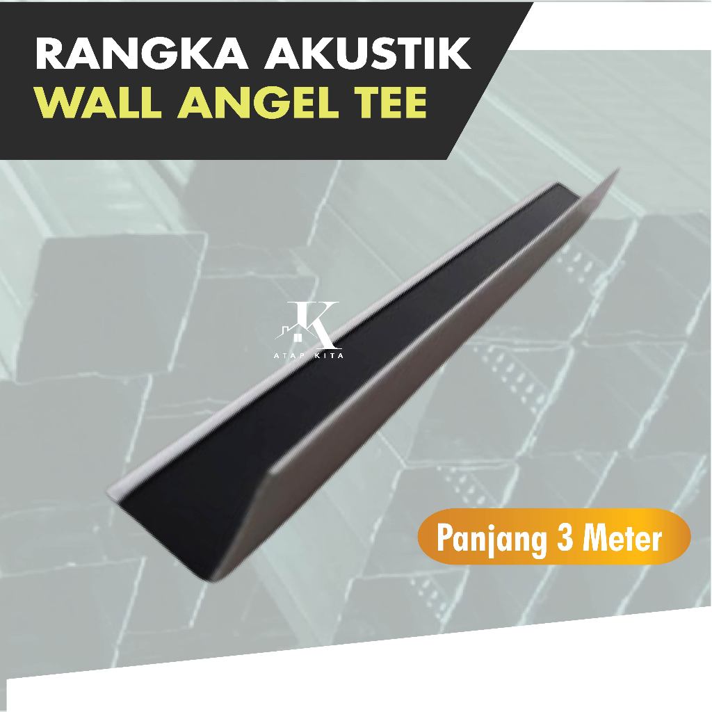 Jual Wall Angel Tee Intergrid 3 m / Rangka Akustik / Rangka Plafon ...
