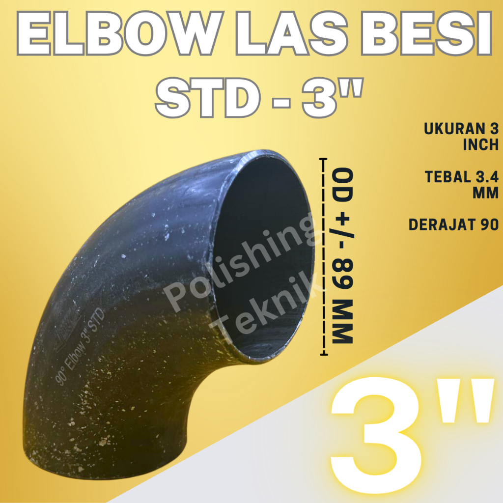 Jual Elbow Las Besi 3 Inch STD | Shopee Indonesia