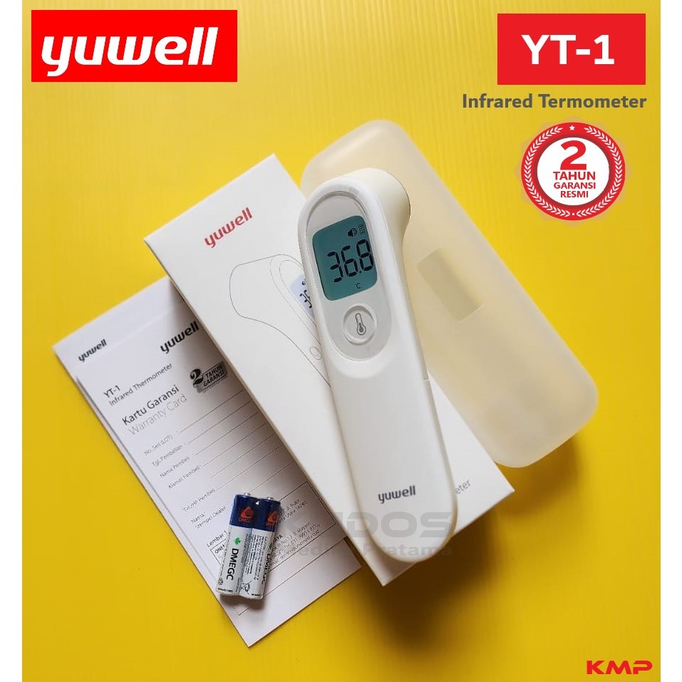 Jual Yuwell YT-1 Thermometer - YT1 - Infrared Termometer Duo Sensor ...