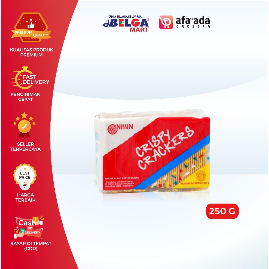 Jual Nissin Crispy Crackers Tin | Kemasan kaleng 750G | Biskuit Keju ... Jual Nissin Crispy Crackers Tin | Kemasan kaleng 750G | Biskuit Keju ...