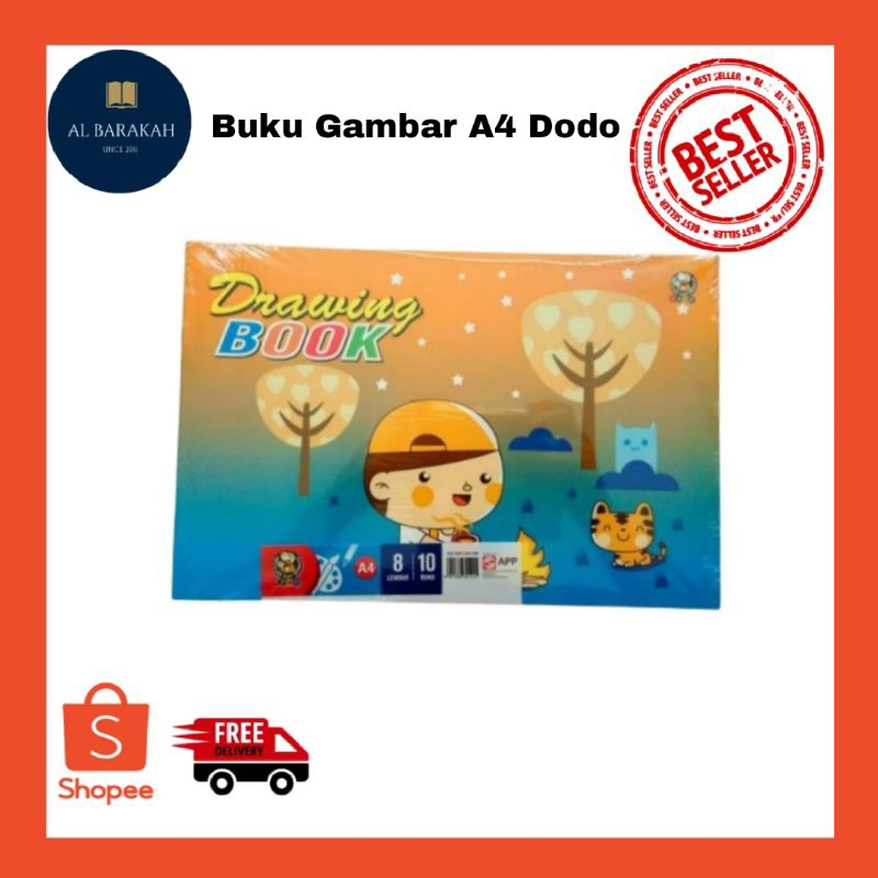 Jual Buku Gambar A4 Dodo Drawing Book | Shopee Indonesia