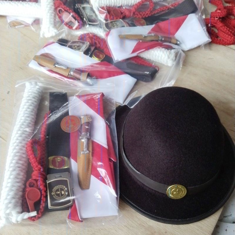 Jual set atribut pramuka putra putri sd smp sma | Shopee Indonesia