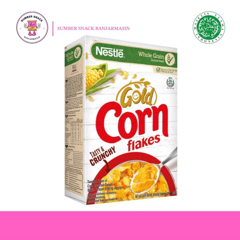 Jual Nestle Gold Corn Flakes Sereal (150g) | Shopee Indonesia